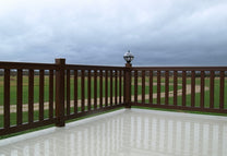 Decking and Handrails | Elite PVC Railing - Infill Kits – Composite ...