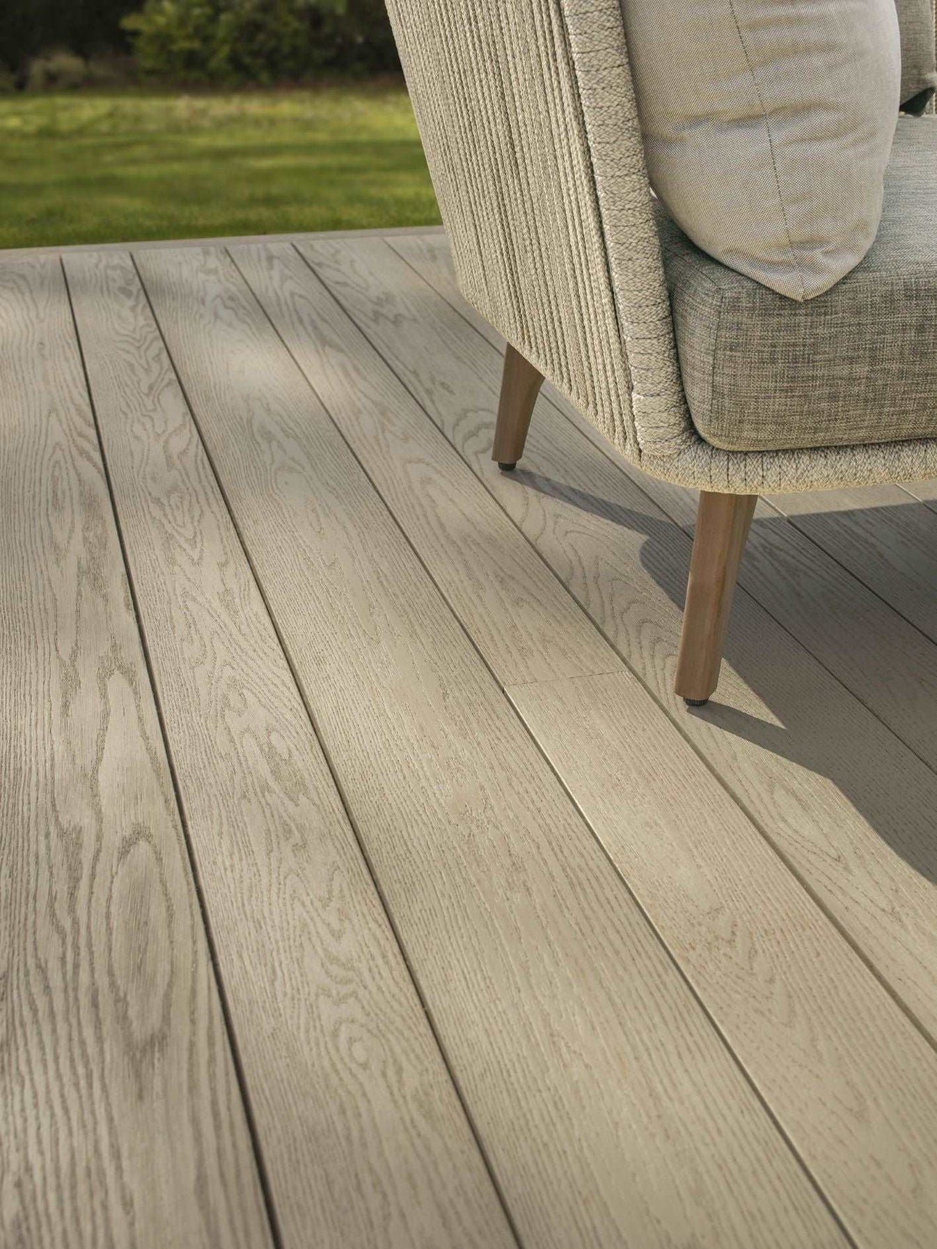 Millboard Composite Decking | Enhanced Grain Limed Oak Decking ...