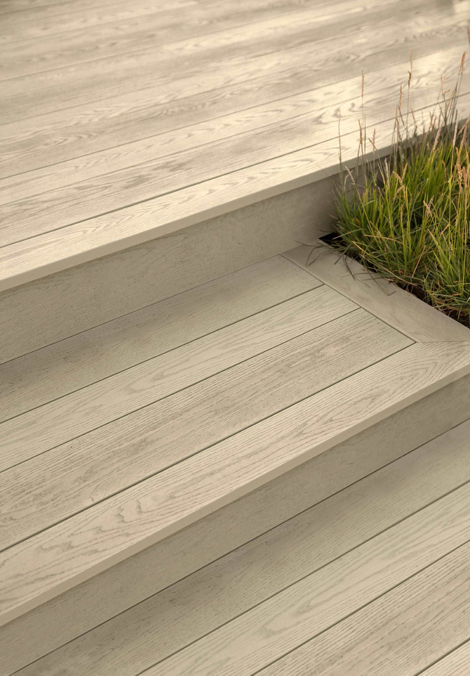 Millboard Composite Decking | Enhanced Grain Limed Oak Decking ...