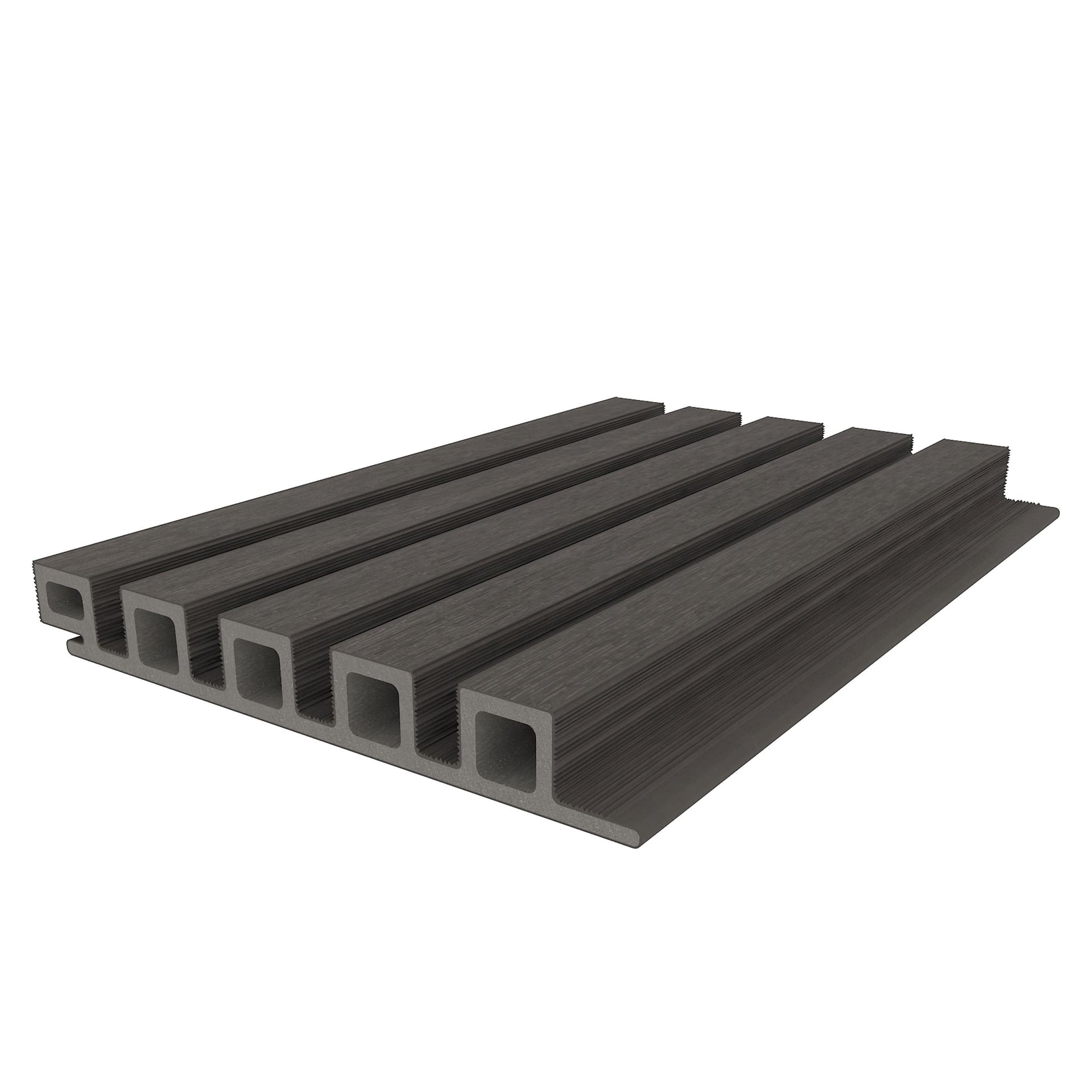 Slatted Composite Cladding Panels – Composite Decking Company