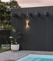 Charcoal Slatted Composite Cladding | Modern WPC Wall Cladding ...