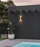 Charcoal Slatted Composite Cladding | Modern WPC Wall Cladding ...